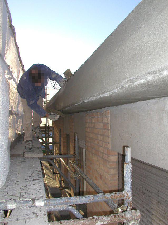 Facade restoration and protection - Campalto - Italy | Volteco