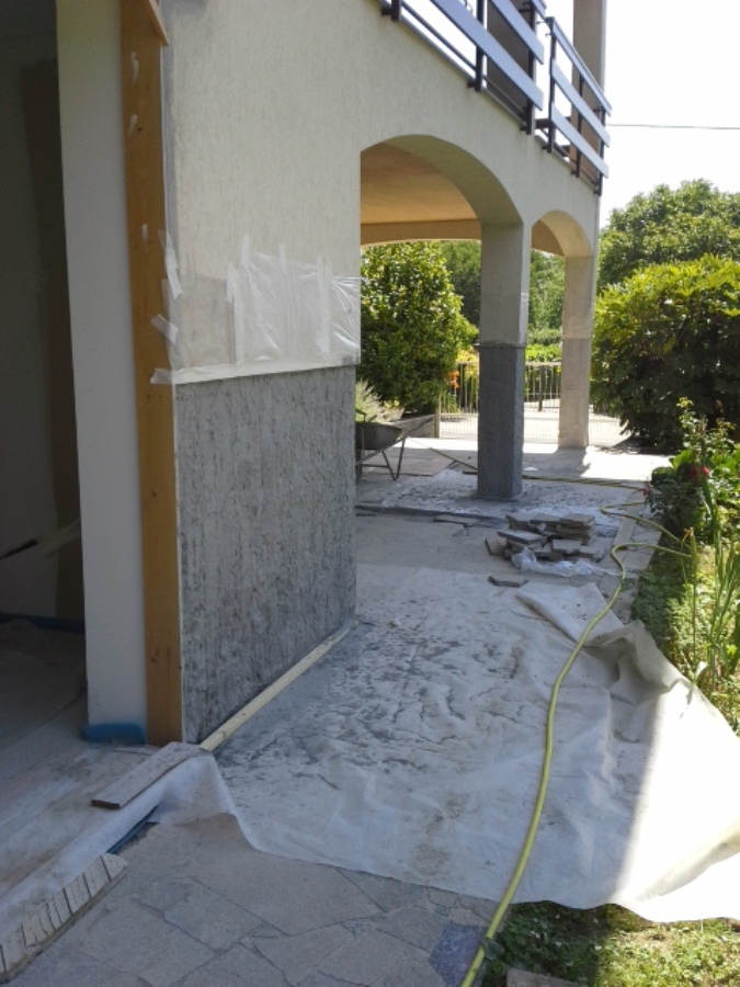 Facade restoration and protection - Gattico - Italy | Volteco