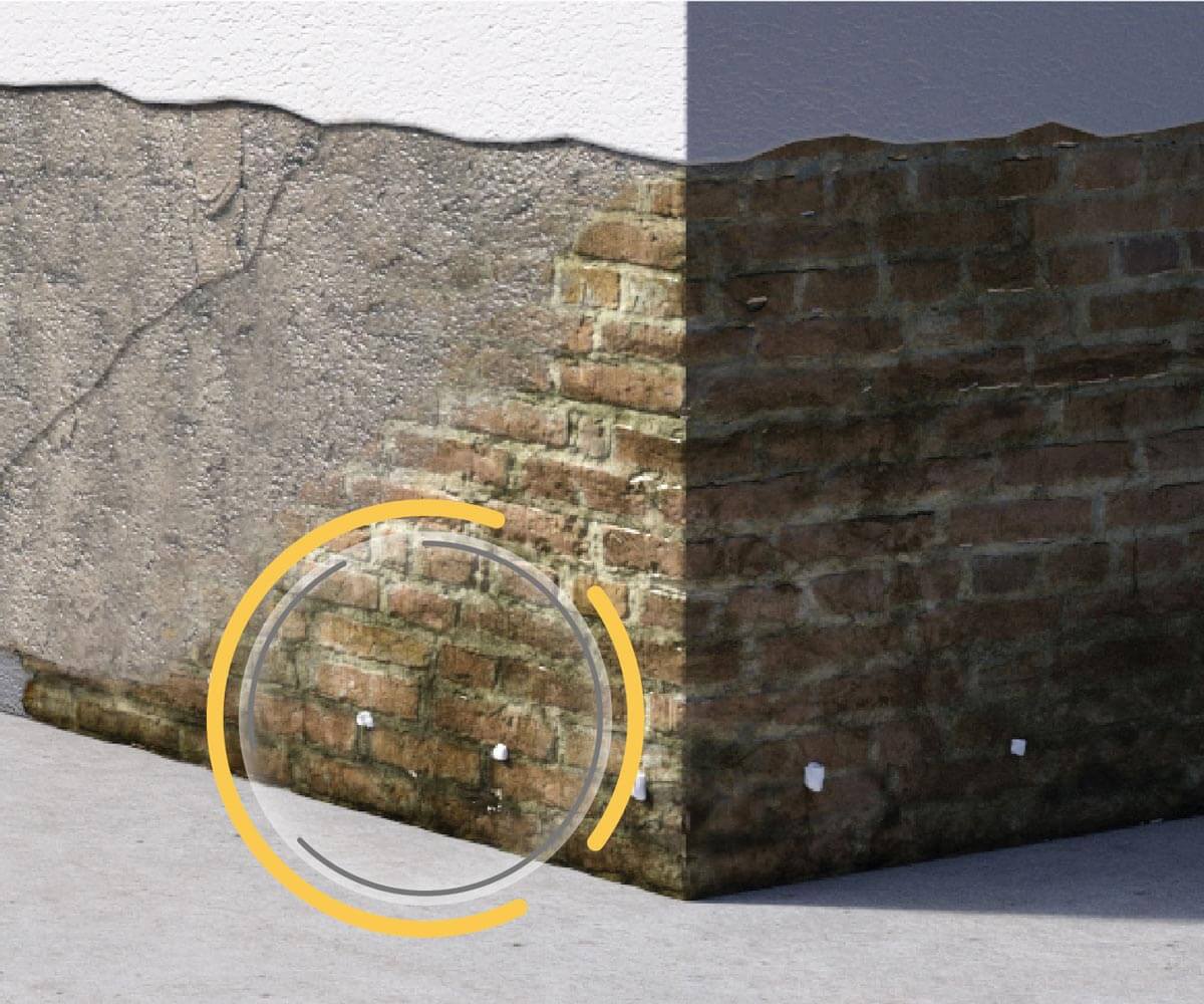 Waterproofing Moisture Barrier System for Walls | Volteco