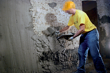 Bi Mortar Plaster Seal: Waterproofing Plaster | Volteco